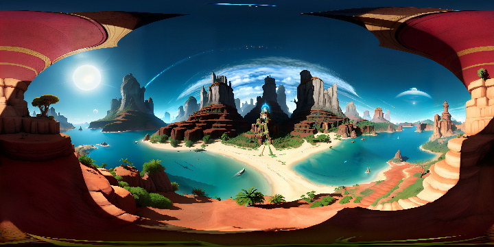 Meta Quest 3 Custom Home Skybox: VR360 masterpiece, ultra hi