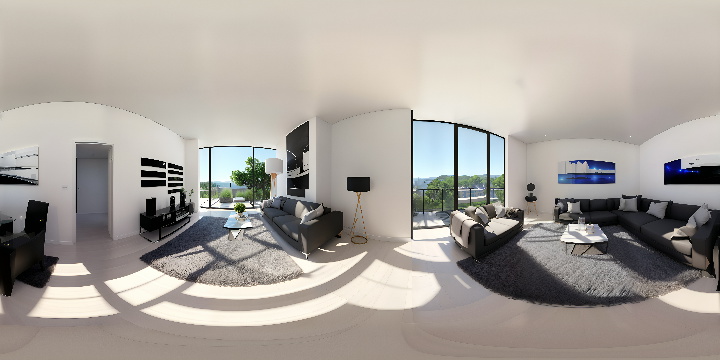 Apple Vision Pro Environment & Meta Quest 3 Custom Home: VR3